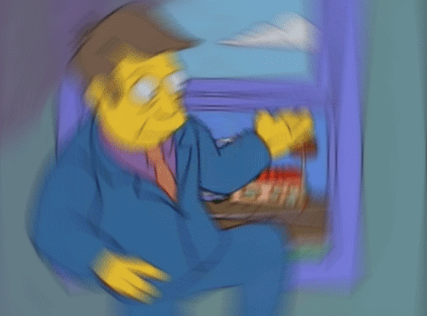 Download TV Show The Simpsons Gif - Gif Abyss