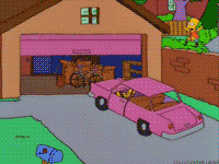 Download TV Show The Simpsons Gif - Gif Abyss