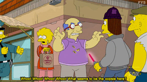 Download TV Show The Simpsons Gif