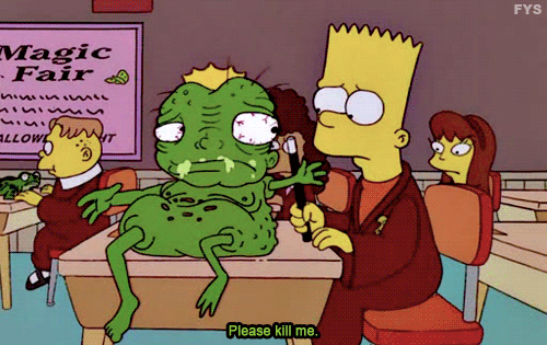 Download TV Show The Simpsons Gif