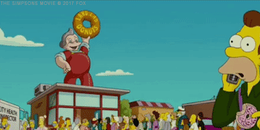 Download TV Show The Simpsons Gif