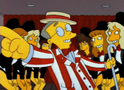 Download TV Show The Simpsons Gif - Gif Abyss