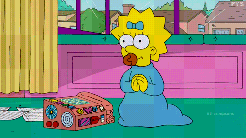 Download TV Show The Simpsons Gif