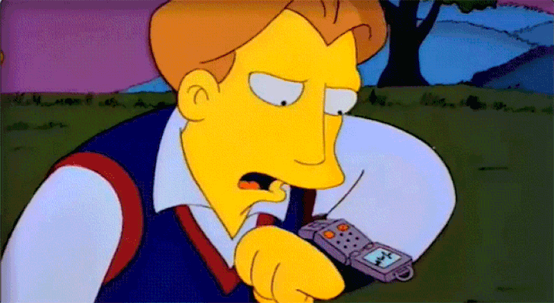 Download TV Show The Simpsons Gif