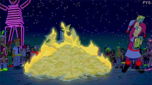 Download TV Show The Simpsons Gif - Gif Abyss