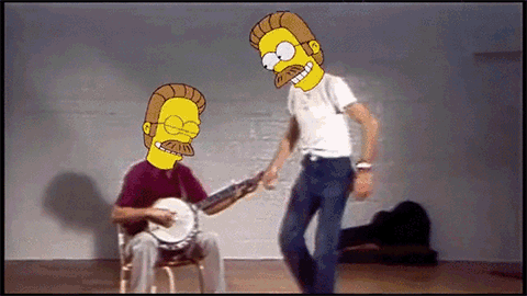 Download TV Show The Simpsons Gif