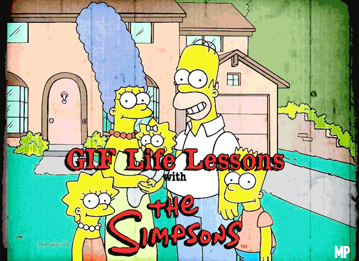 Download TV Show The Simpsons Gif