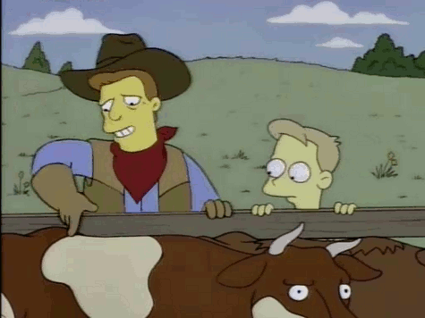 Download TV Show The Simpsons Gif