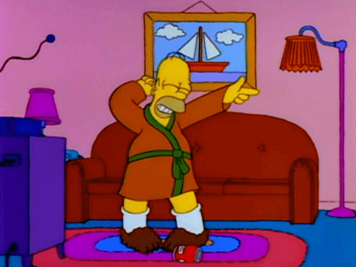 Download TV Show The Simpsons Gif - Gif Abyss