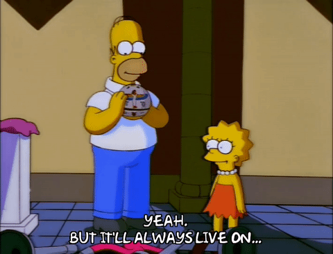 Download TV Show The Simpsons Gif