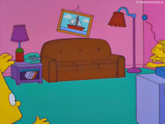 Download TV Show The Simpsons Gif
