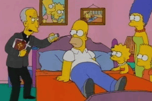 Download TV Show The Simpsons Gif