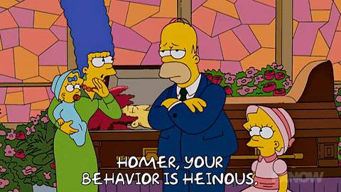 Download TV Show The Simpsons Gif