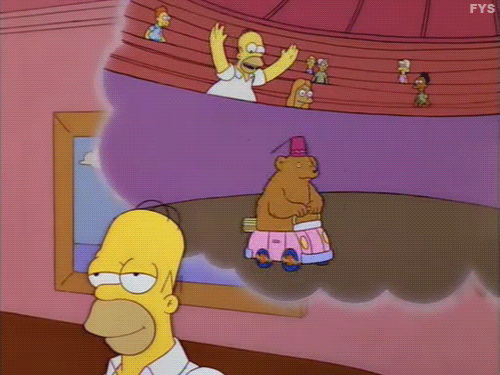 Download TV Show The Simpsons Gif - Gif Abyss