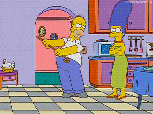 Download TV Show The Simpsons Gif