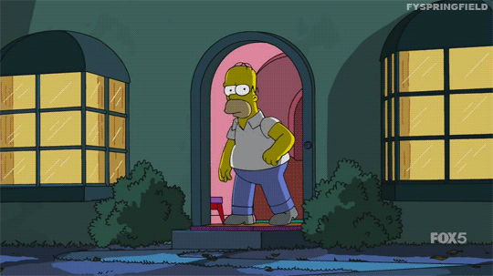Download TV Show The Simpsons Gif - Gif Abyss