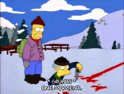 Download TV Show The Simpsons Gif