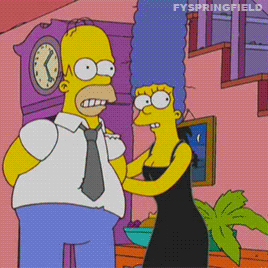 Download TV Show The Simpsons Gif - Gif Abyss
