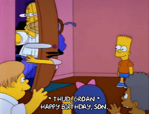 Download TV Show The Simpsons Gif