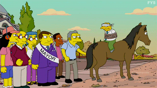 Download TV Show The Simpsons Gif - Gif Abyss
