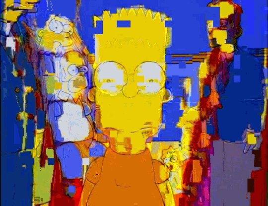 Download TV Show The Simpsons Gif
