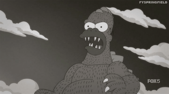 Download TV Show The Simpsons Gif