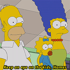 Download TV Show The Simpsons Gif