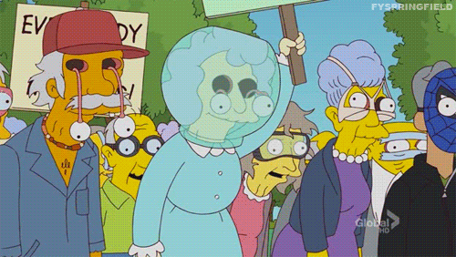 Download TV Show The Simpsons Gif