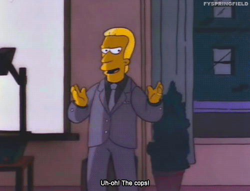 Download TV Show The Simpsons Gif