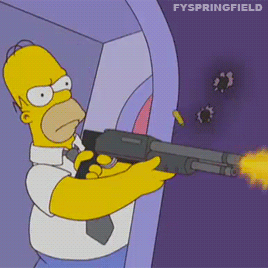 Download TV Show The Simpsons Gif
