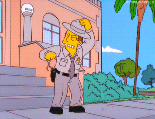 Download TV Show The Simpsons Gif