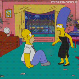 Download TV Show The Simpsons Gif - Gif Abyss