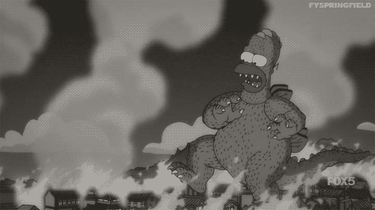 Download TV Show The Simpsons Gif