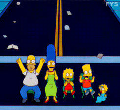 Download TV Show The Simpsons Gif - Gif Abyss