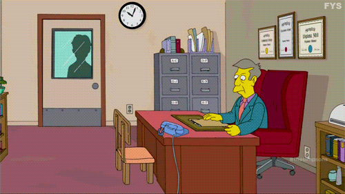 Download TV Show The Simpsons Gif