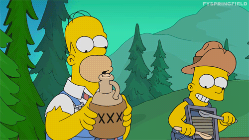 Download TV Show The Simpsons Gif