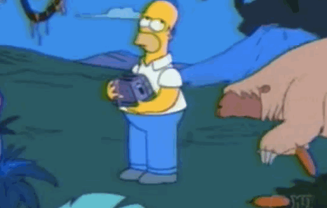 Download TV Show The Simpsons Gif - Gif Abyss
