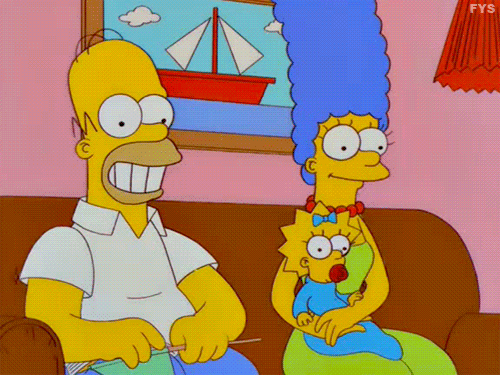 Download TV Show The Simpsons Gif