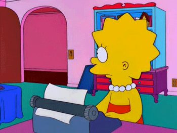 Download TV Show The Simpsons Gif