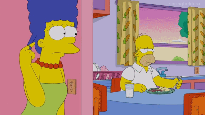 Download TV Show The Simpsons Gif