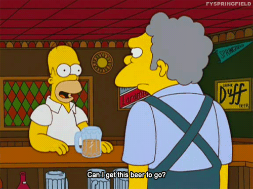 The Simpsons Gif - Gif Abyss