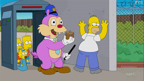 Download TV Show The Simpsons Gif