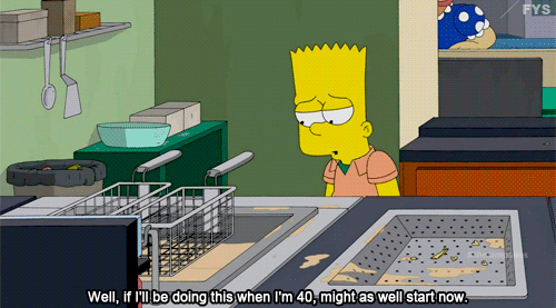 Download TV Show The Simpsons Gif
