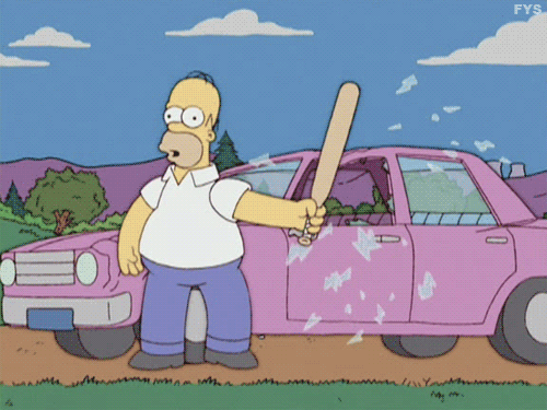 Download TV Show The Simpsons Gif
