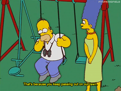 The Simpsons Gif - Gif Abyss