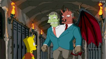Download TV Show The Simpsons Gif