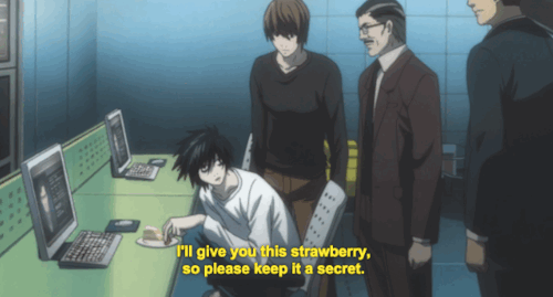 Download Anime Death Note L (Death Note) Light Yagami Gif - Gif Abyss