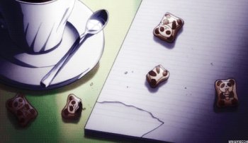 Download Anime Death Note L (Death Note) Gif