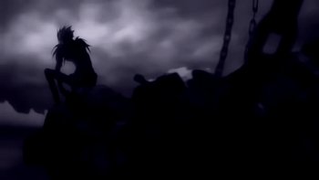 Ryuk — Shinigami in Shadow (Death Note GIF) - Gif Abyss