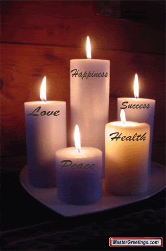 Download Flame Fire Artistic Candle Gif